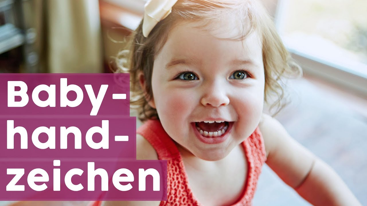 Babyzeichensprache: Lerne die ersten vier Babyzeichen im Video! 👶🖐️ ...
