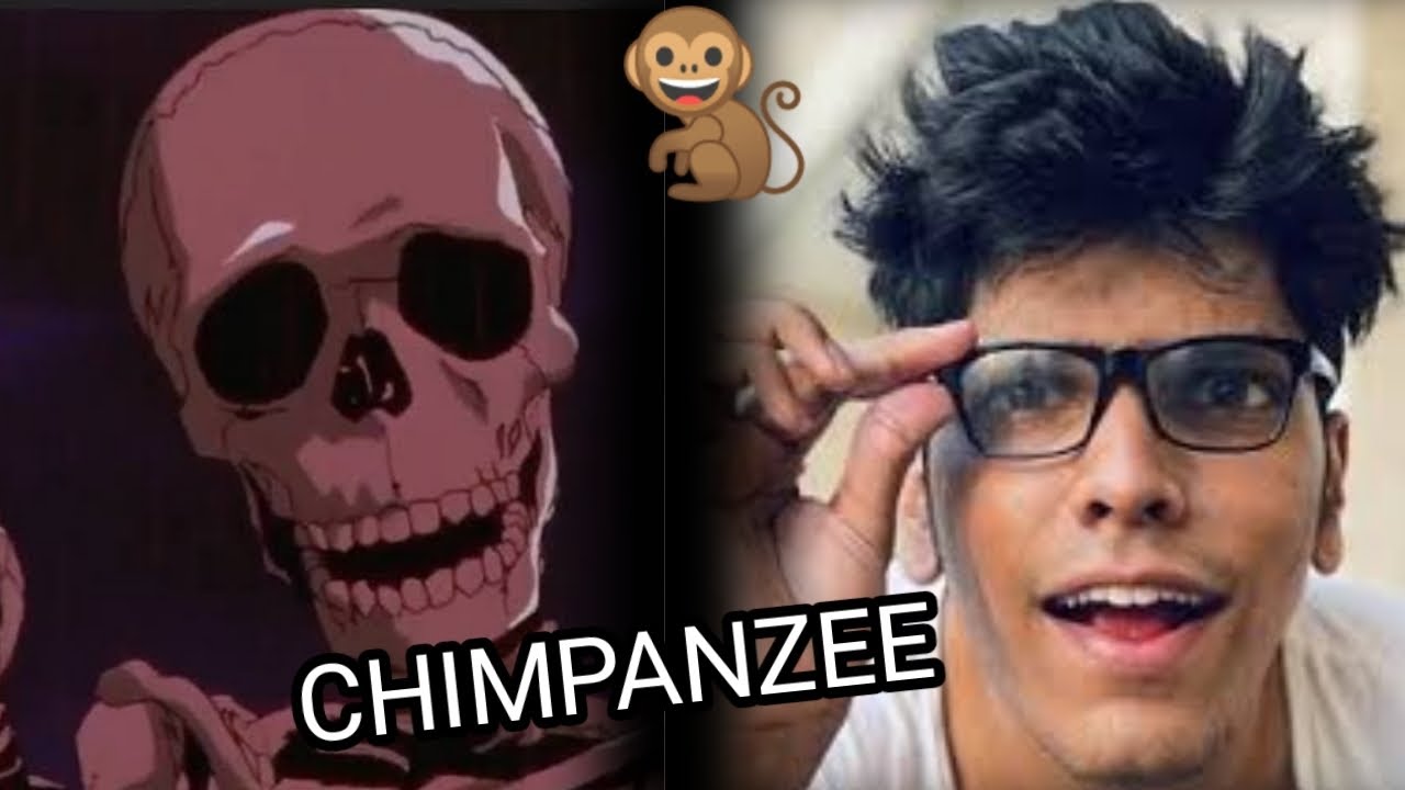 SKELETON ROAST MYTHPAT 💀💀💀 CHIMPANZEE 🐒🐒🐒 - YouTube