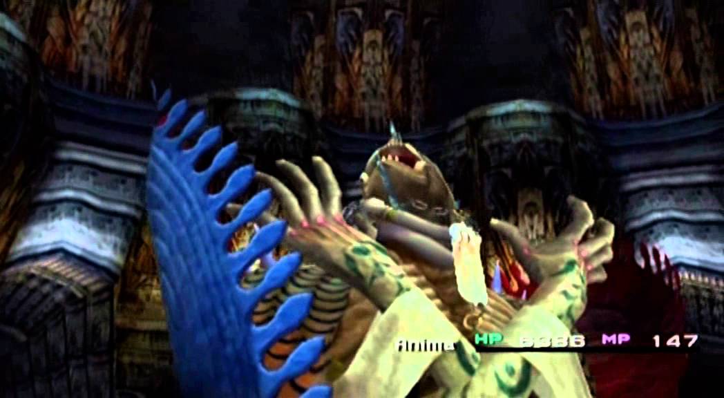Final Fantasy X: Remiem Temple Aeon Battles - Bahamut - YouTube