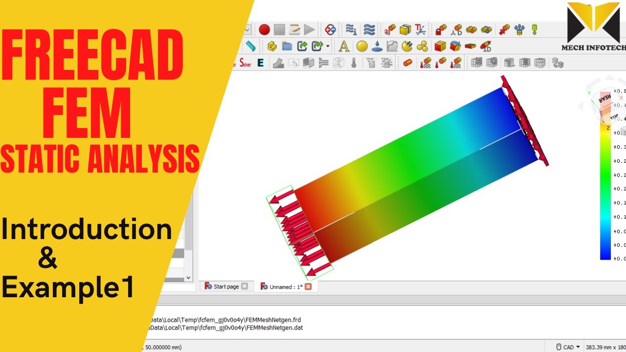 FreeCAD FEM - YouTube
