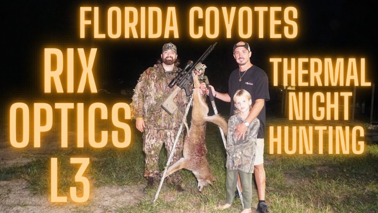 RIX Optics LEAP L3 Florida COYOTE HUNTING 2023. Suburban Coyotes ...