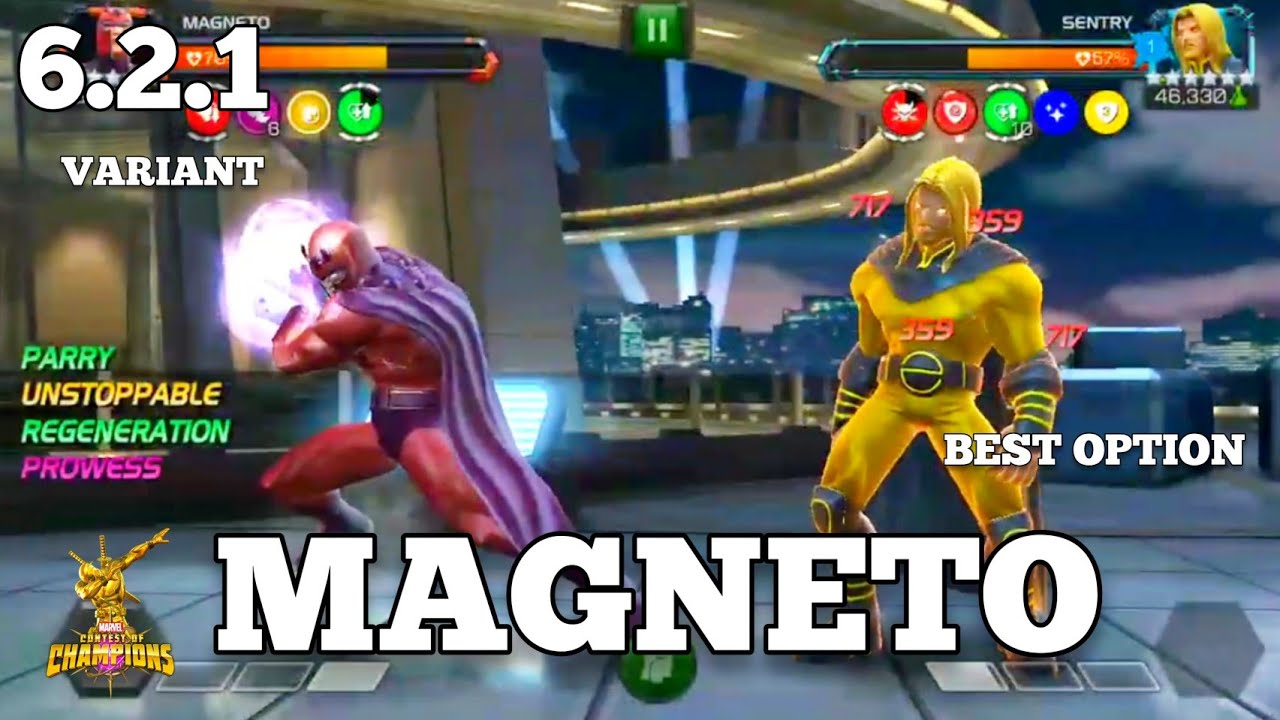 Variant 6 2.1 Magneto Full Lane Easy Path | Mcoc | Marvel Contest of ...