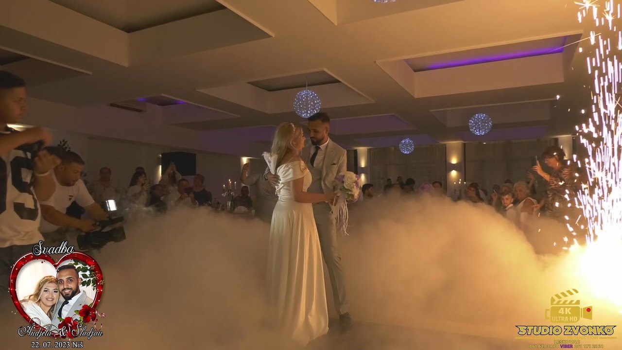 SVADBA ANDJELA & SLADJAN PART 1/ 22.07.2023 NIS STUDIO ZVONKO 4K ULTRA ...
