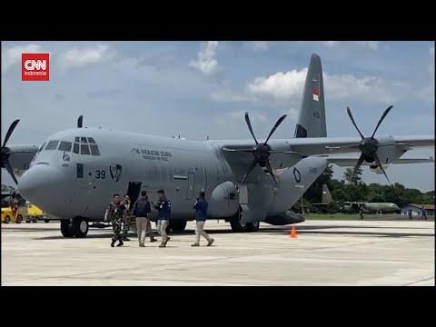 Pesawat Baru TNI AU C-130J Super Hercules Tiba di Indonesia