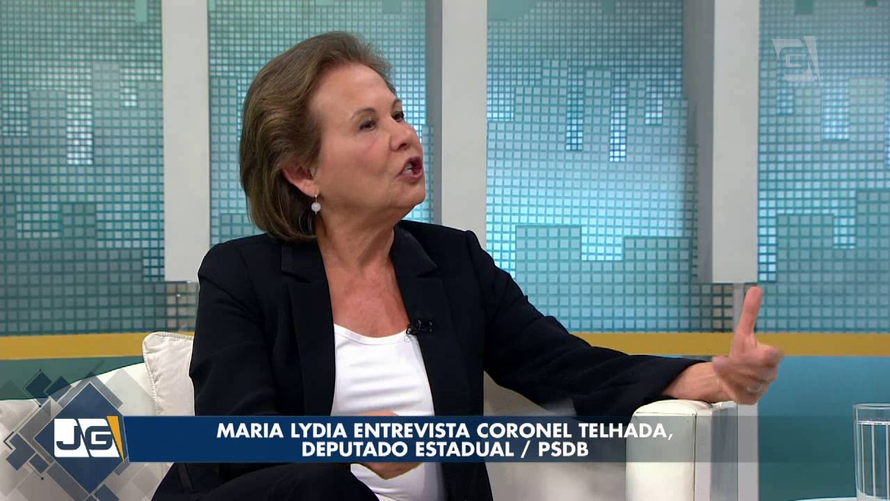 Maria Lydia entrevista Coronel Telhada, deputado estadual/PSDB - YouTube