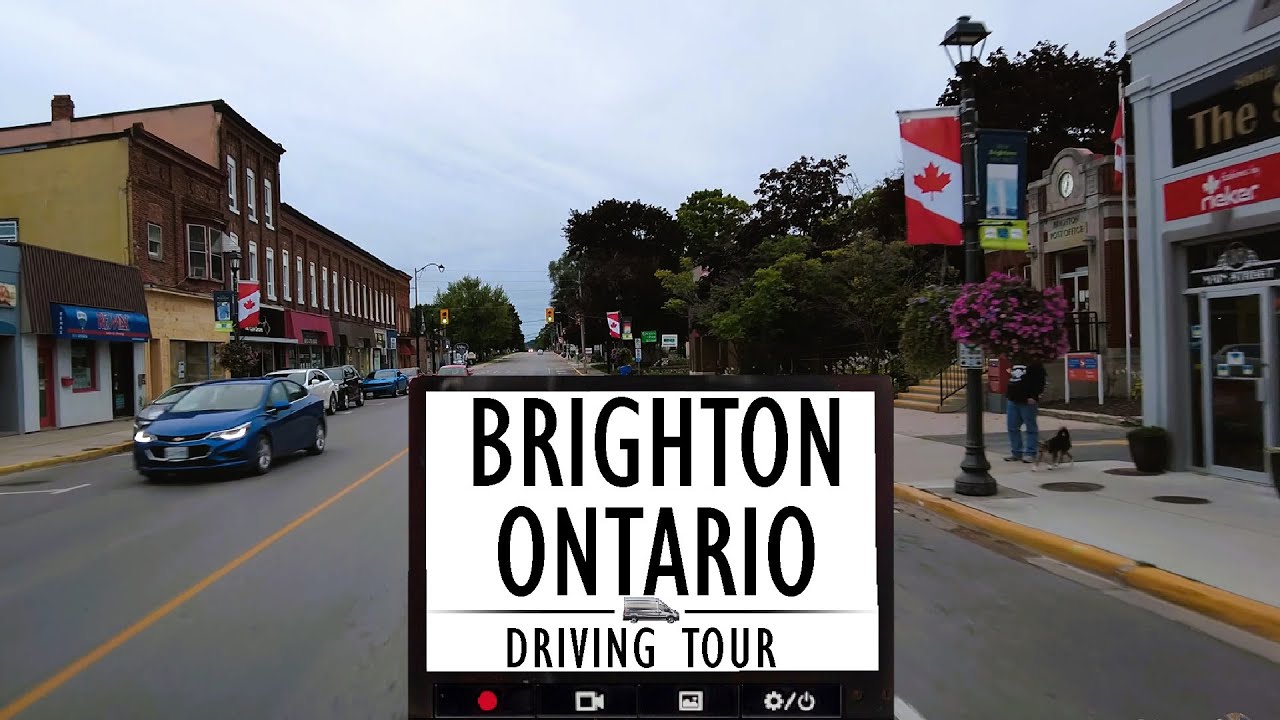 Discover Brighton, Ontario: A Scenic 4K Drive through Lakeside Charm ...