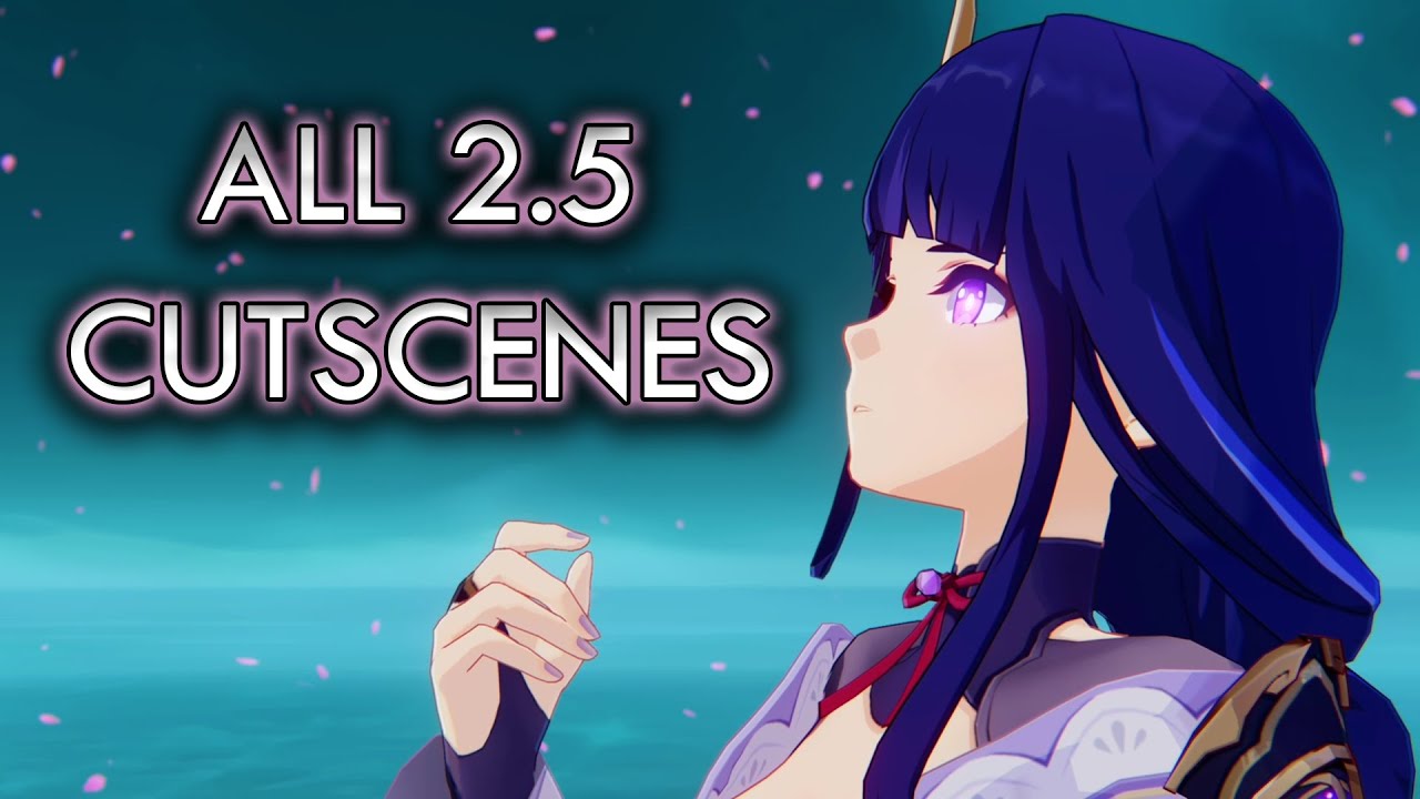 All Inazuma Quests Cutscenes in 2.5 (Genshin Impact) - YouTube