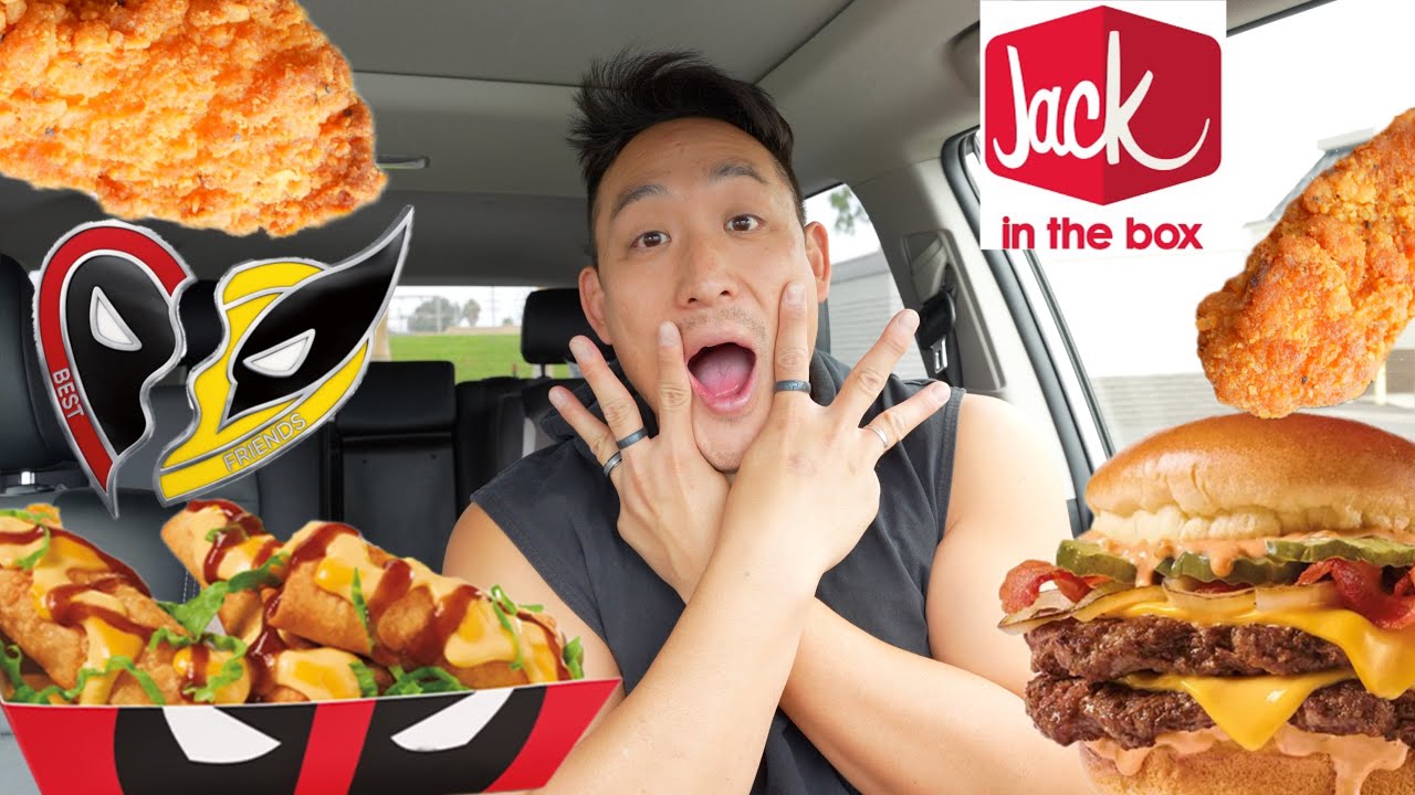 Deadpool Wolverine Menu Items at Jack in The Box - YouTube