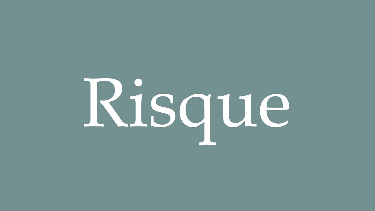 How to Pronounce ''Risque'' (Risk) Correctly in French - YouTube