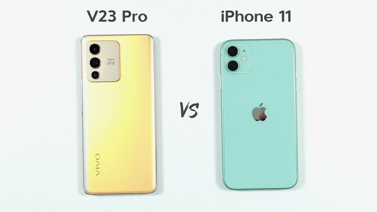 Vivo V23 Pro vs iPhone 11 Speed Test & Camera Comparison - YouTube