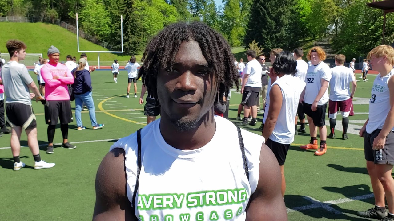 Caleb Kwalalon Of Curtis HS Wins The RB MVP at the #AveryStrongShowcase ...