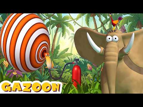 Gazoon | Funny Moments in the Jungle! | Animal Cartoons