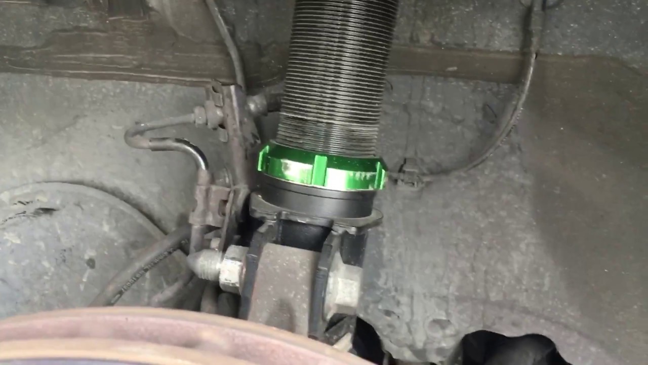 How to measure height on coilovers - YouTube