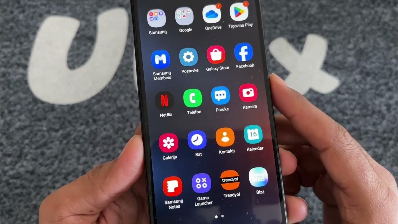 Kako uključiti automatsku svjetlinu na Samsung Galaxy telefonima? | UFix - YouTube
