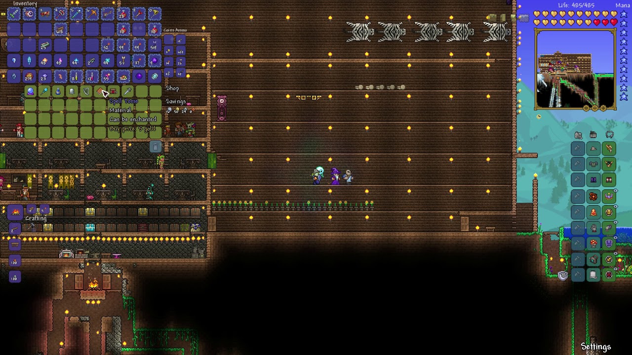 How to get Spell Tome item - Terraria - YouTube