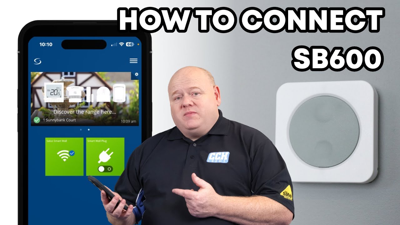 How To Connect Salus SB600 Smart Button ( Smart Home ) - YouTube