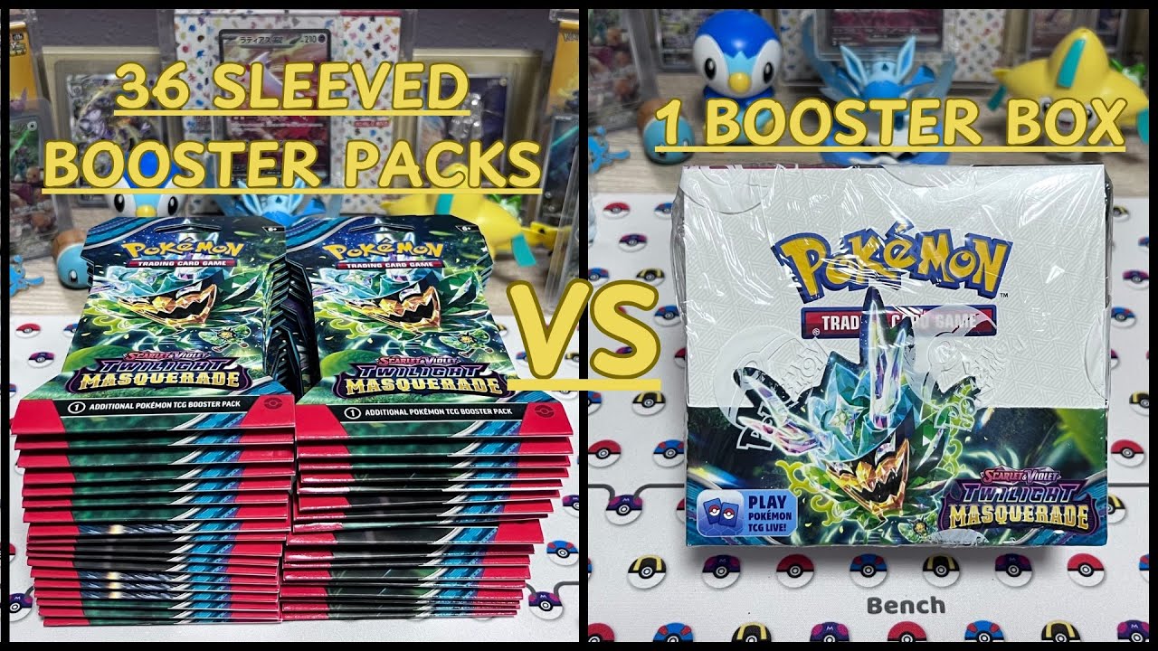 WHAT’S THE DIFFERENCE⁉️(Twilight Masquerade Opening) 36 Sleeved Booster ...