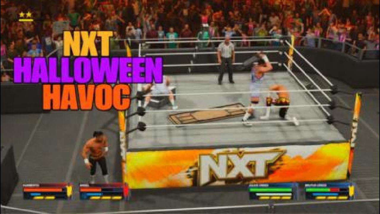 WWE 2K23 NXT HALLOWEEN HAVOC CREED BROTHER VS HUMBERTO AND ANGEL TLS ...