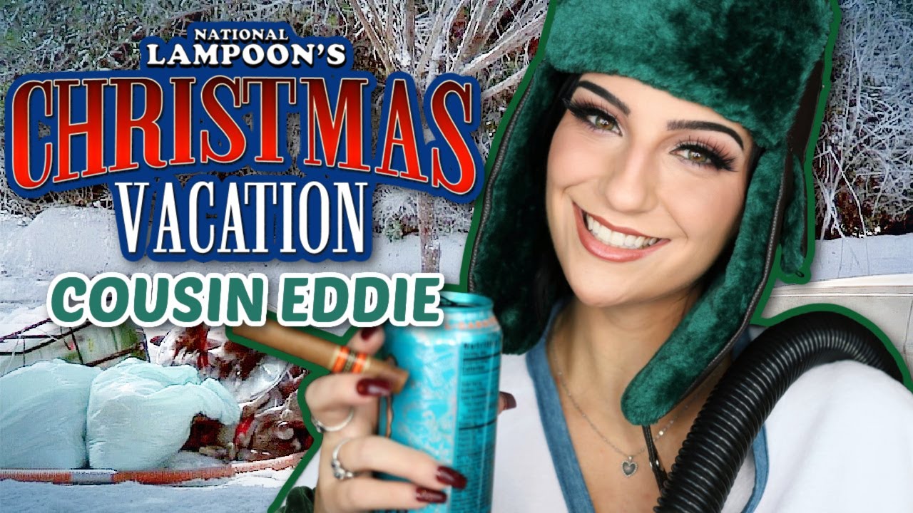 Cousin Eddie Makeup Tutorial【Christmas Vacation】| 12 Days of SFX-mas ...