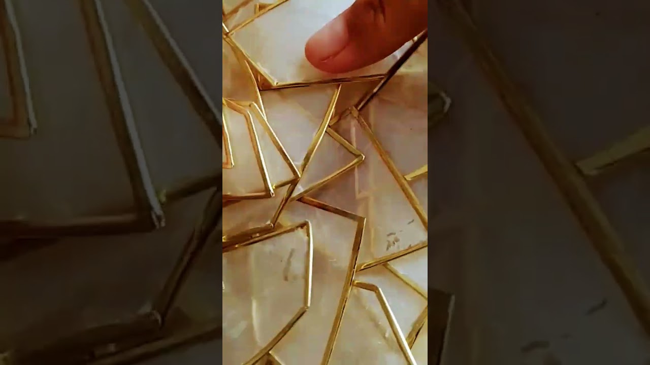 Ang sikat sa paggawa ng Capiz Nature Shell Crafts. Pwede gawin na ...