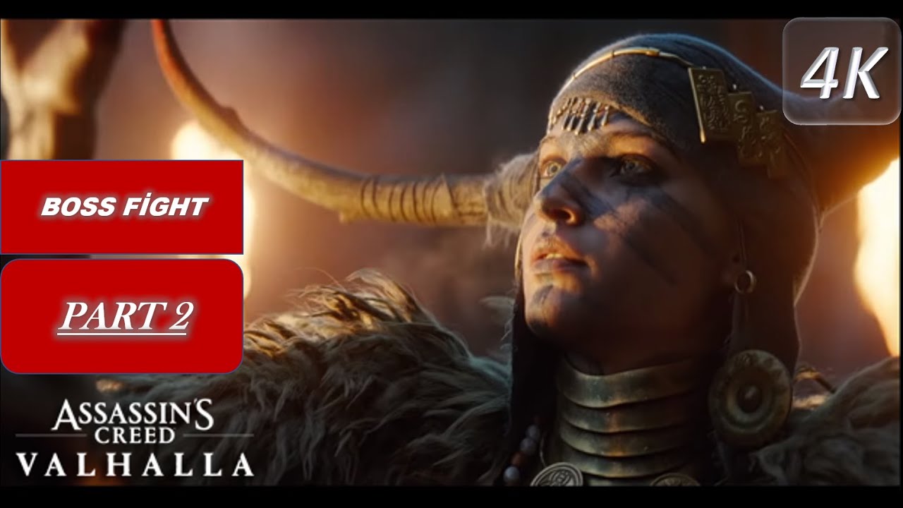 ASSASSIN'S CREED VALHALLA Cordelia Boss Fight #2 4K 60FPS - YouTube