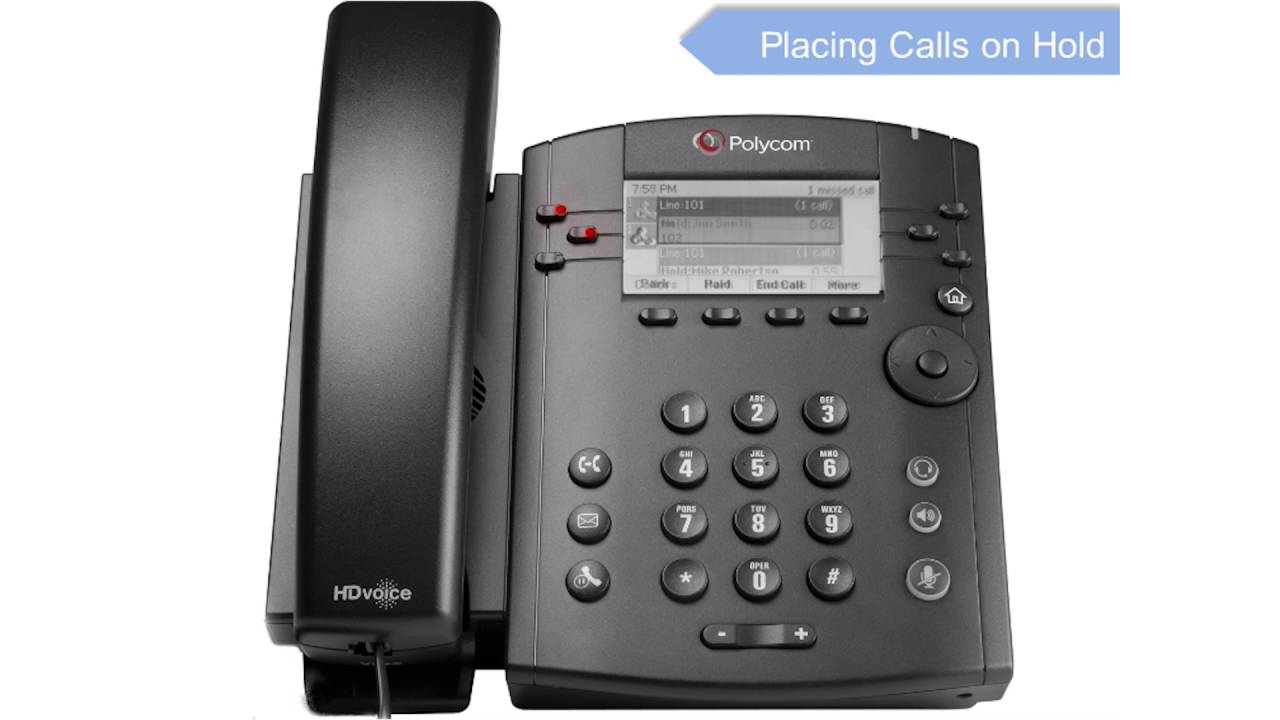 Polycom VVX 300 - YouTube