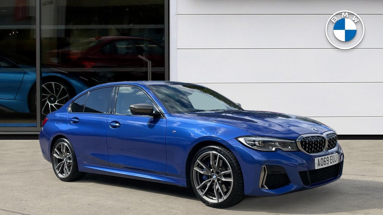 2019 (69) BMW M340i in Portimao Blue Premium Pack BMW APPROVED USED CAR ...
