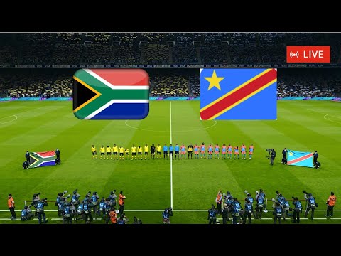 South Africa vs DR Congo live friendly match match complete Gameplay PC ...