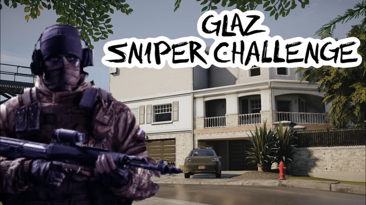 GLAZ Sniper Challenge!!! | R6 - YouTube