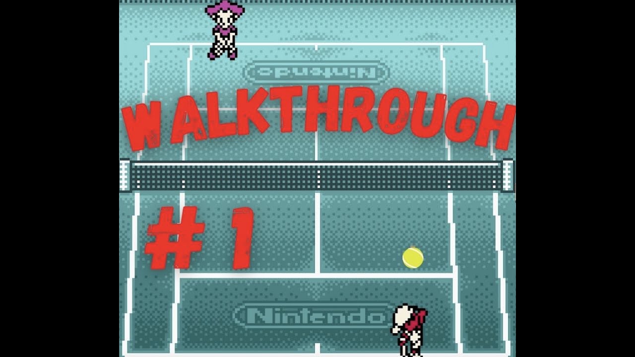 Mario Tennis GameBoy Color, Walkthrough Part 1 - YouTube