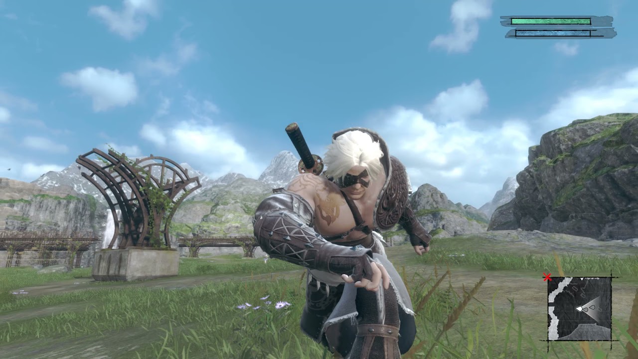 NieR Replicant v1.22 - Father Nier Mod - YouTube