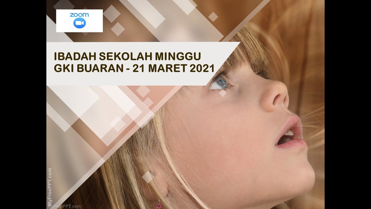 Sekolah Minggu Online GKI Buaran 21 Maret 2021 - YouTube