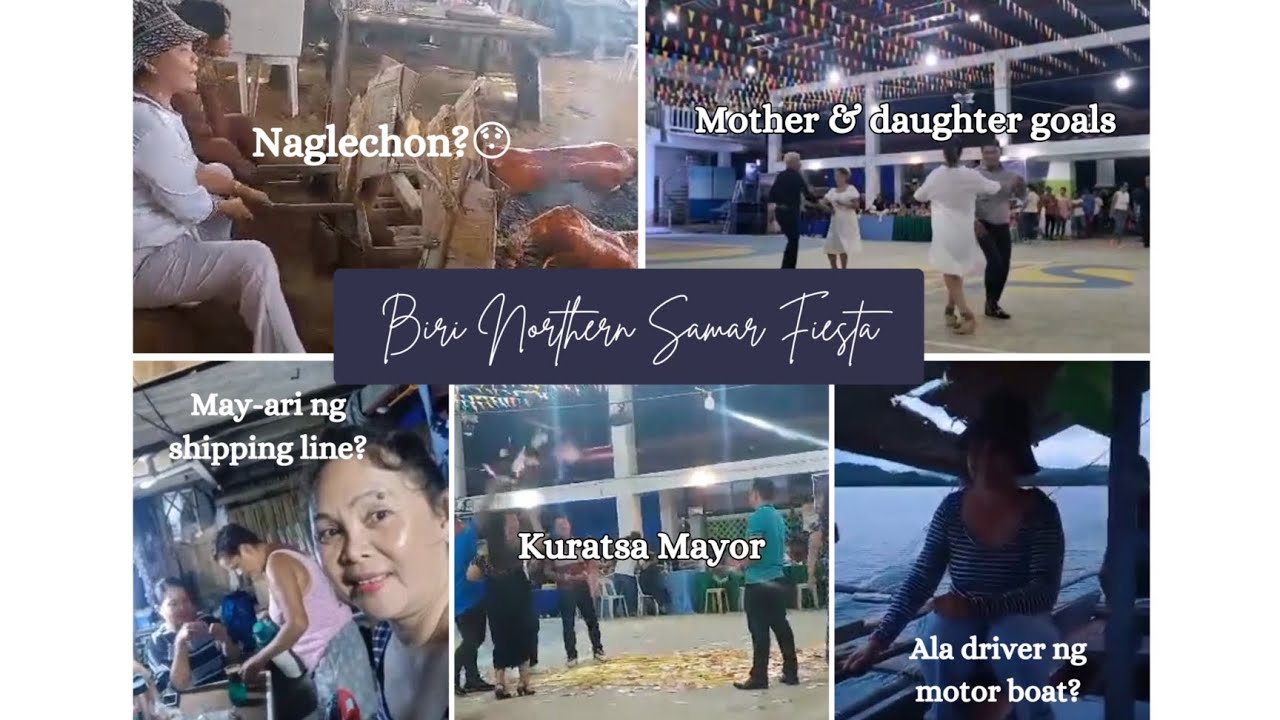Biri, Northern Samar Fiesta 2023 | Ate Diday Vlog - YouTube