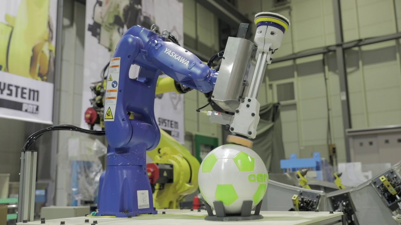 Robot Polishing System - YouTube