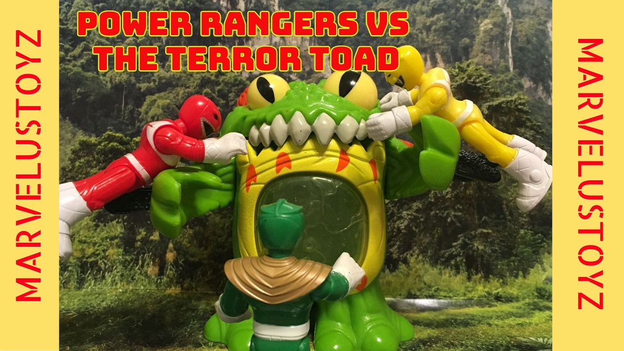 Mighty Morphin Power Rangers VS The Terror Toad - YouTube
