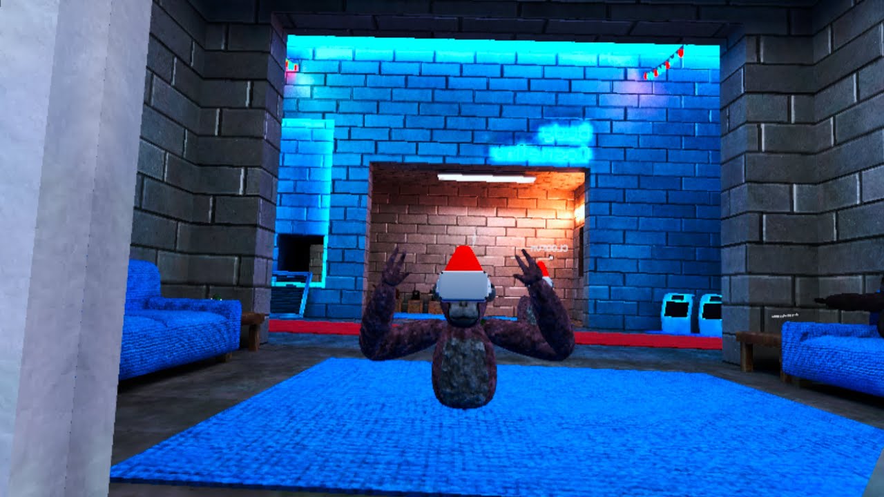 playing zombies in chimplab vr - YouTube