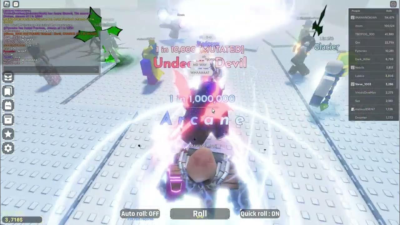 1100k Devil Rarity In Sols Rng Youtube