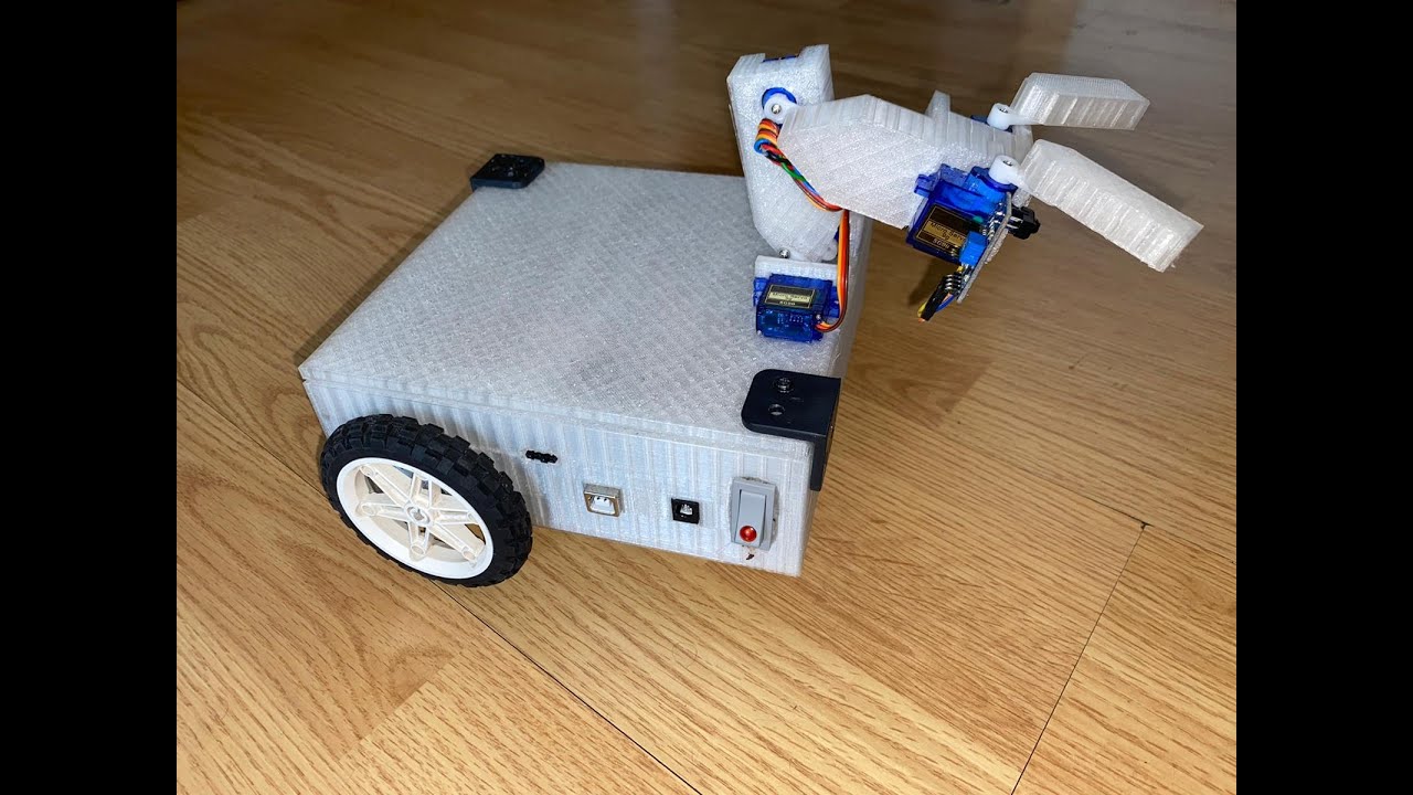 Roboti mobil për bartje të objekteve - YouTube