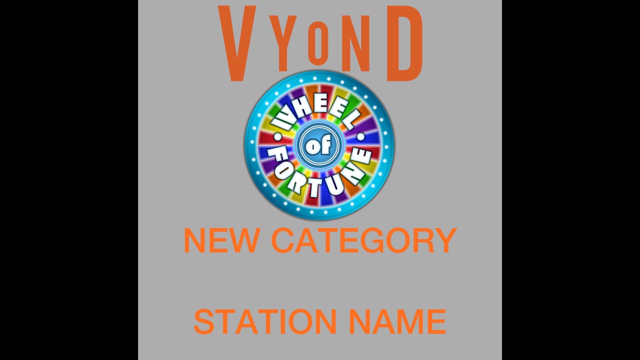 Vyond Wheel of Fortune-New Category-Station Name - YouTube