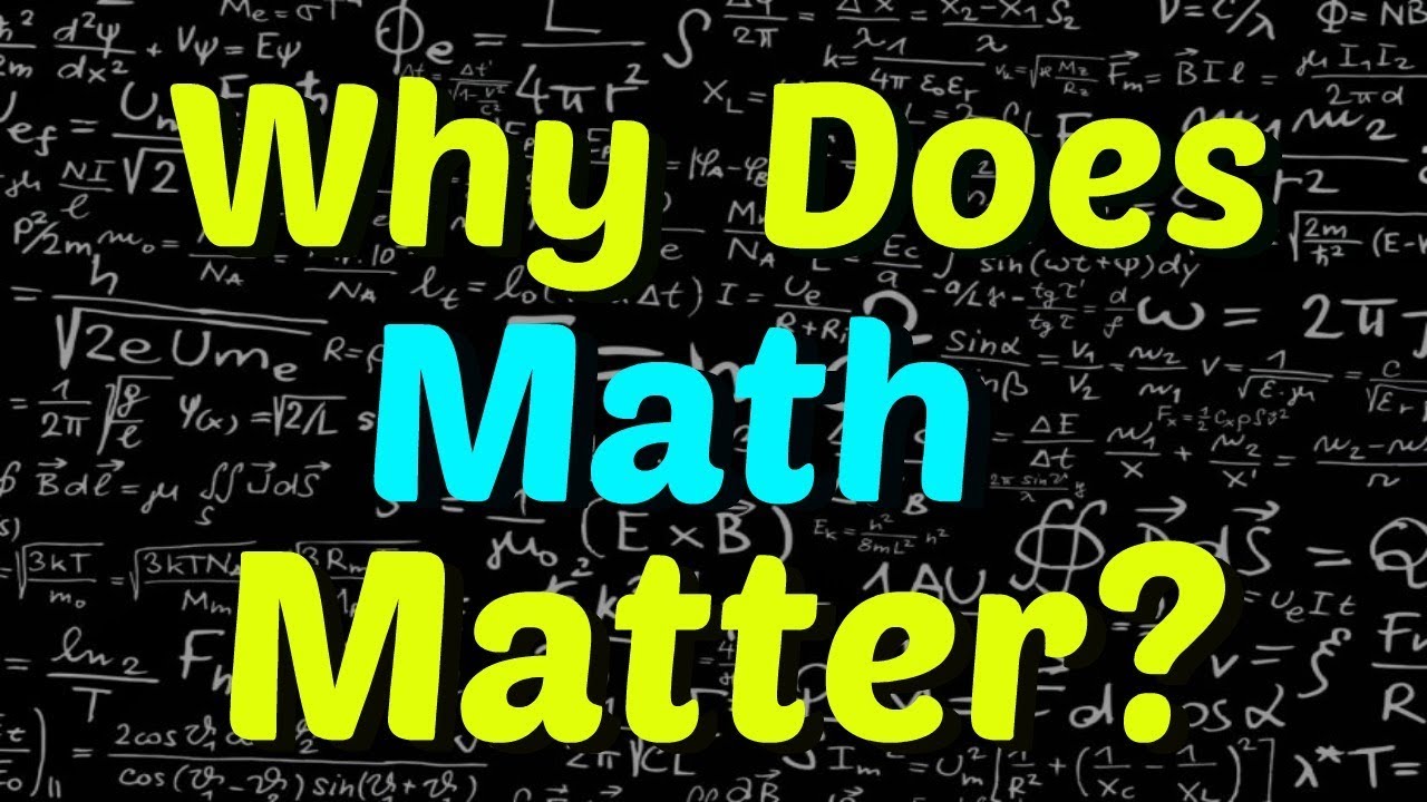 3 Step Project Idea To Explore Why Math Matters - YouTube