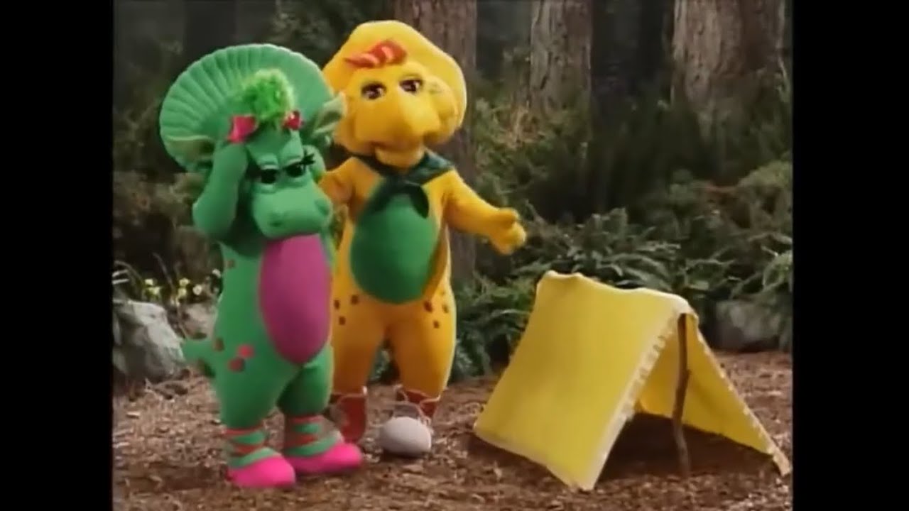 Barney: Camp Wannarunnaround | (Barney & Friends Theme Song Version ...