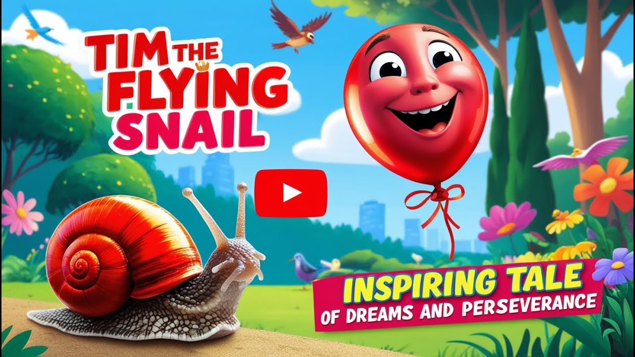 Tim, the Flying Snail: A Story of Hope and Dreams! - YouTube