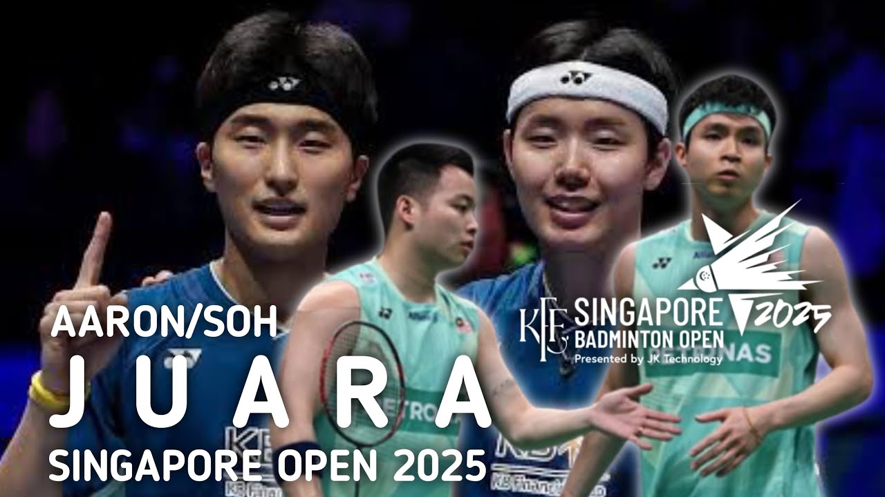 🔴LIVE - Aaron Chia/Soh Wooi Yik Vs Kim Won Ho/Seo Seung Jae - Singapore ...