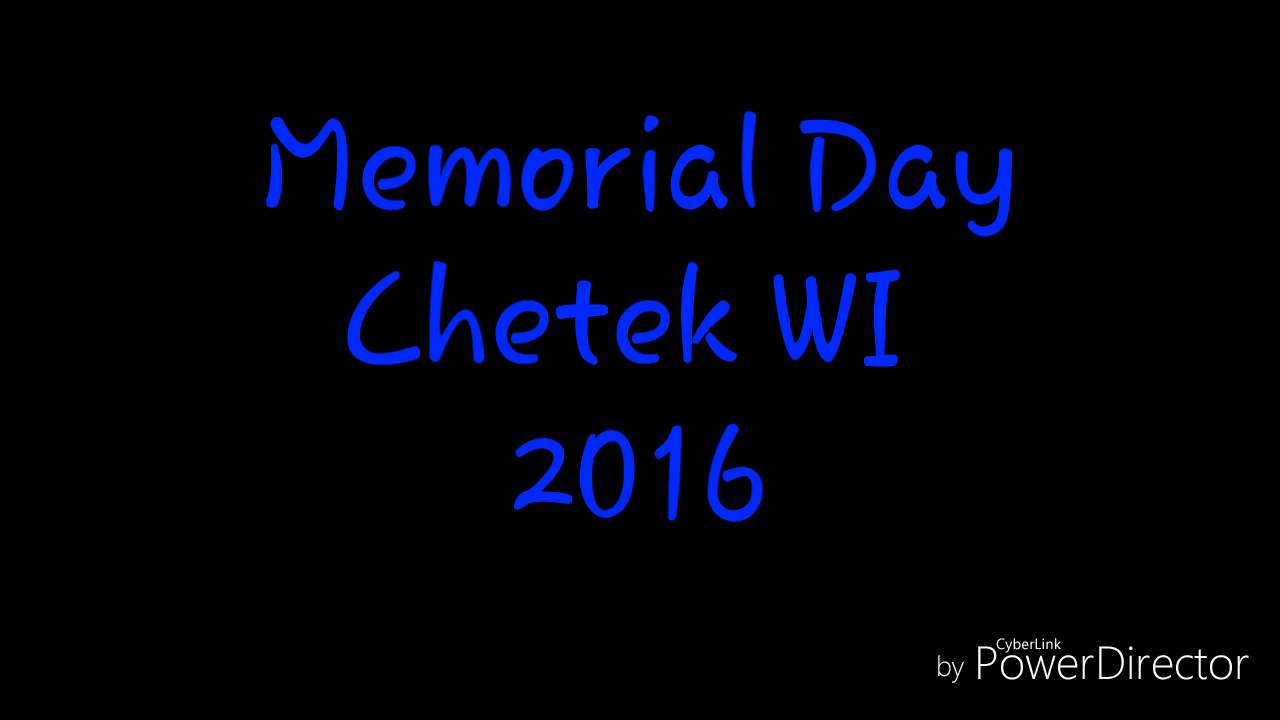Chetek Memorial Day - YouTube