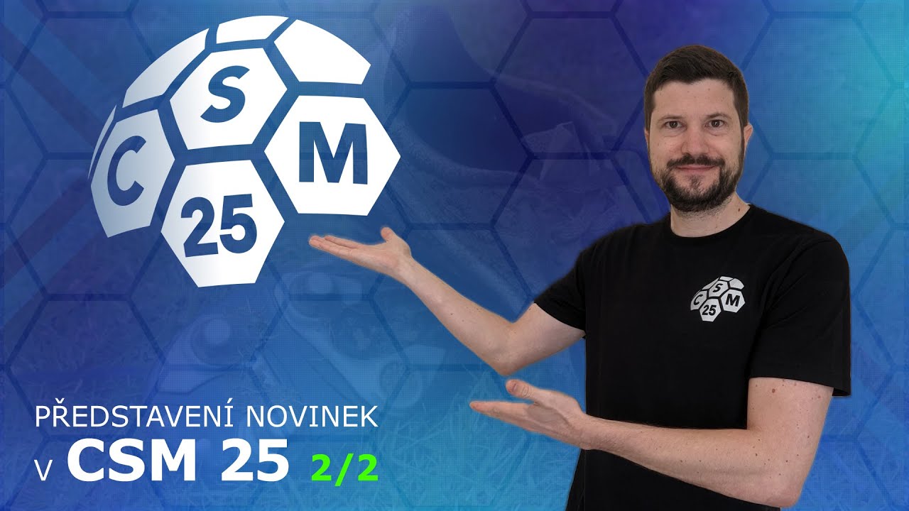 Představení novinek CSM 25 - část druhá - YouTube