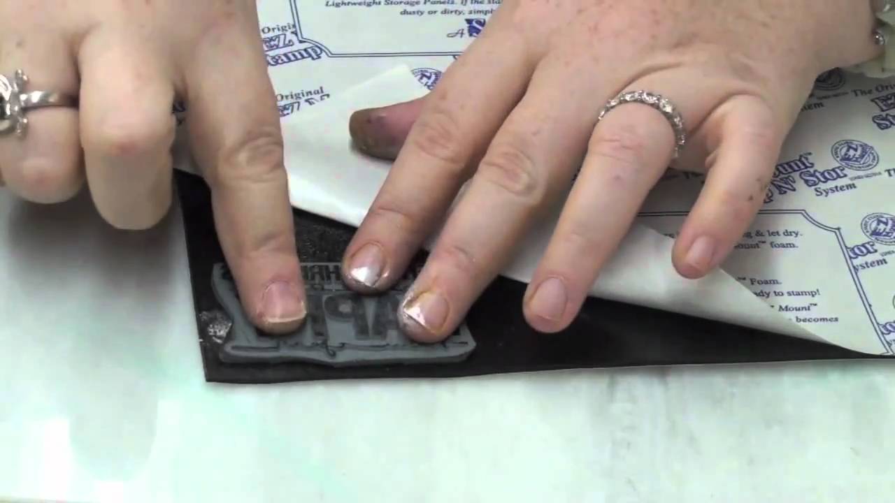 How to use the Hot Knife on EZ Mount sheets - YouTube