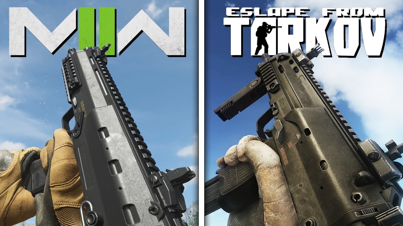 CoD Modern Warfare II vs Escape from Tarkov - Reload Animations - YouTube