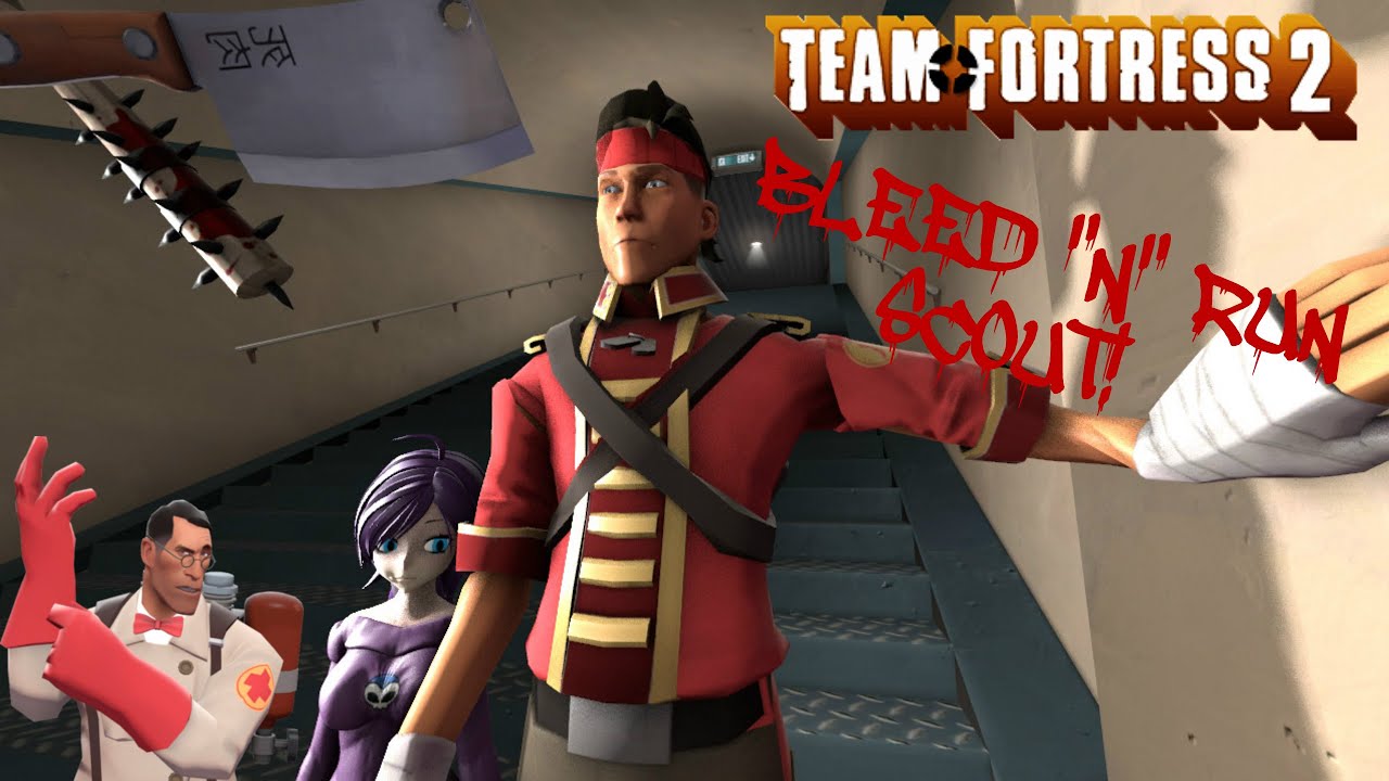 TF2: Weapon challenges]-[Bleed "N" Run Scout! - YouTube
