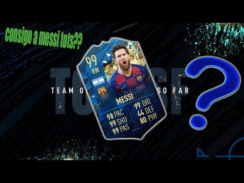 ME SALE MESSI DE 99 TOTS?!!! - YouTube