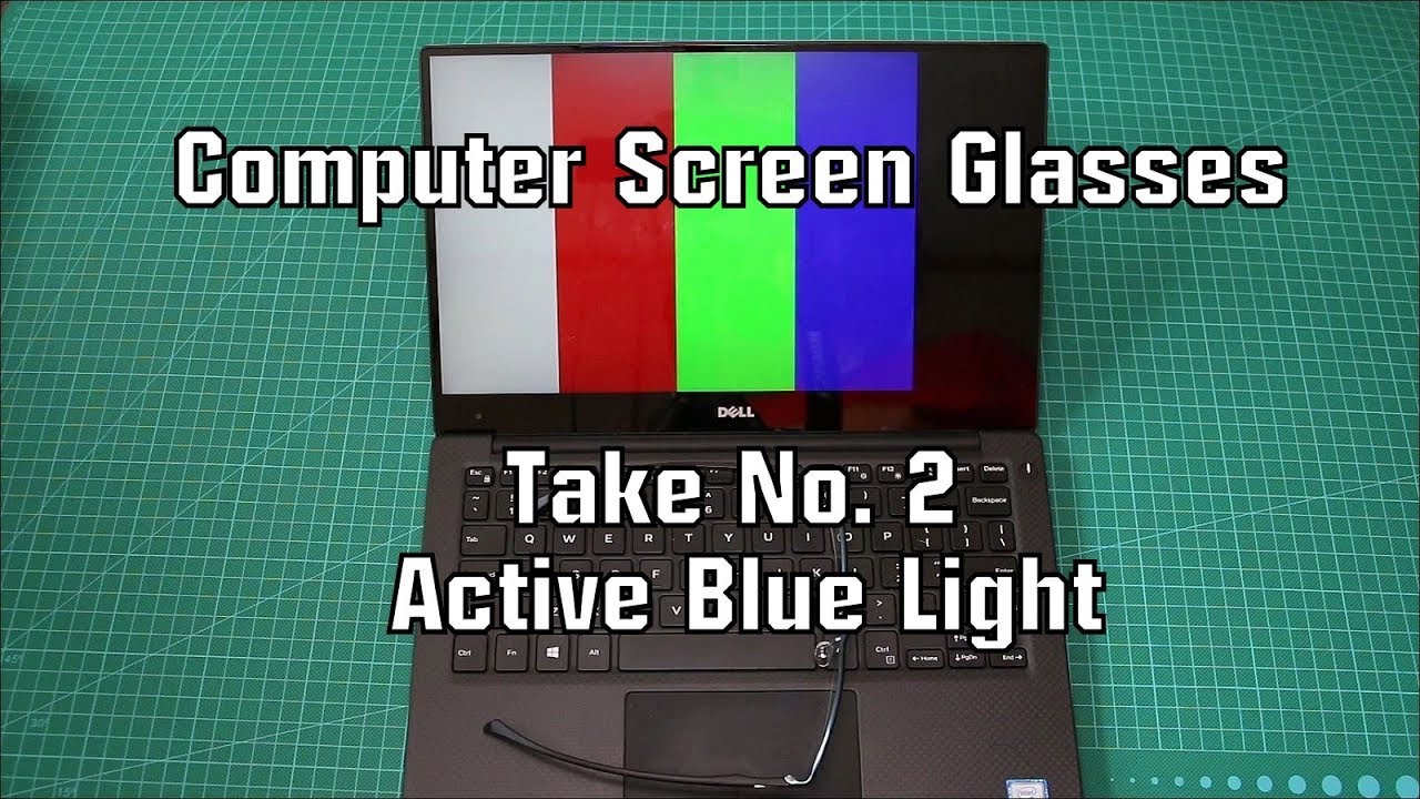 Computer Screen Glasses - Take No. 2 - Active Blue Light - YouTube